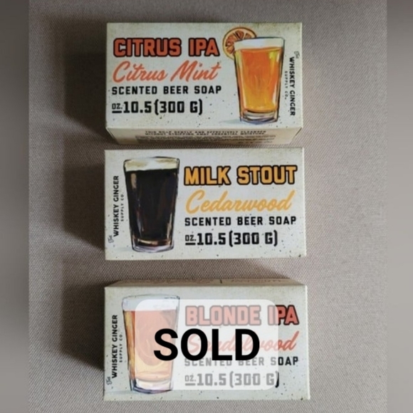 Whiskey Ginger Supply Co | Grooming | Whiskey Ginger Supply Co Scented Beer Soaps 2 Available ...